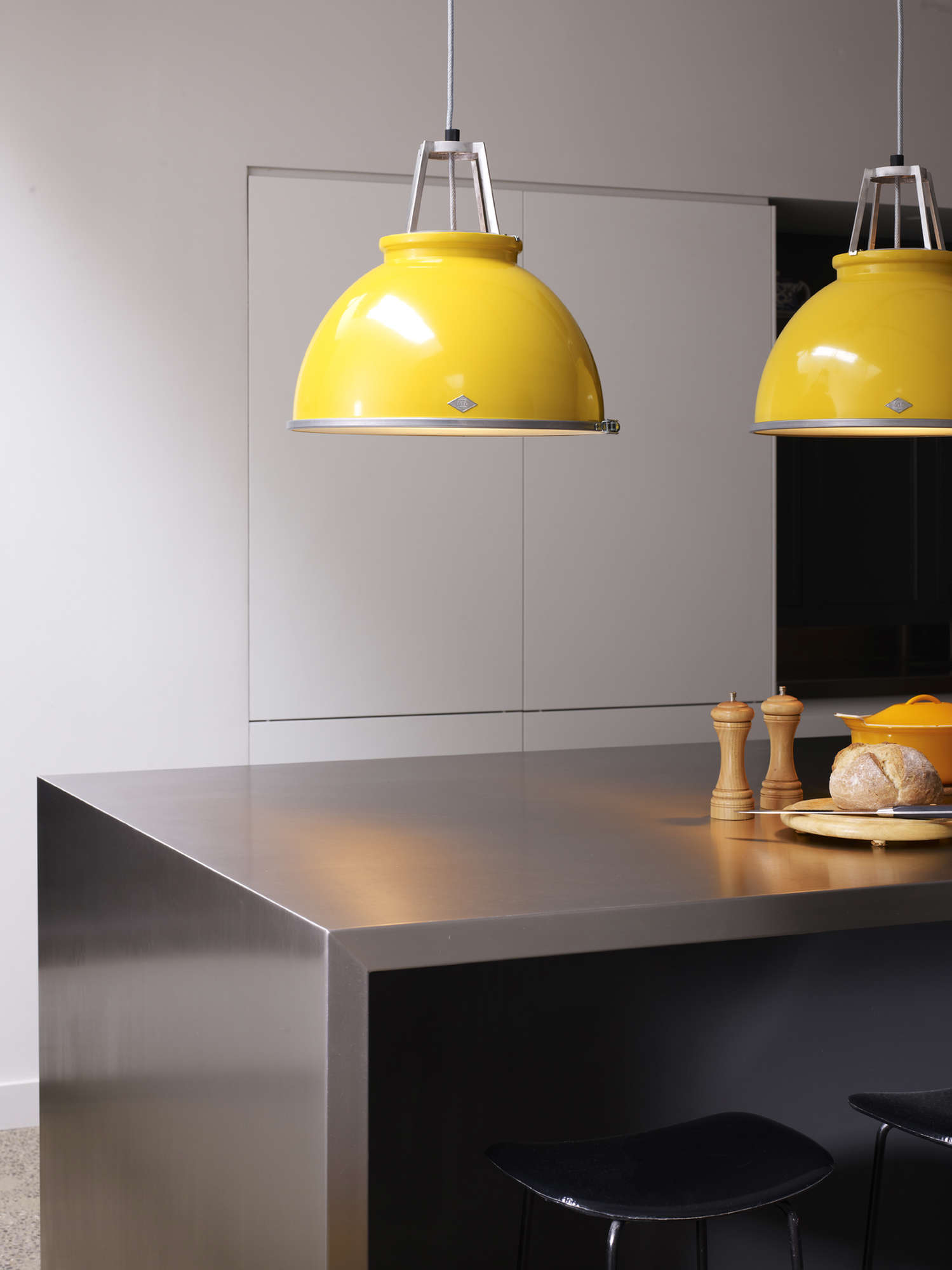 Titan Size 1 Pendant Light White 150W | Mr Resistor Lighting